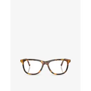Miu Miu Square-frame Acetate Eyeglasses - Brown