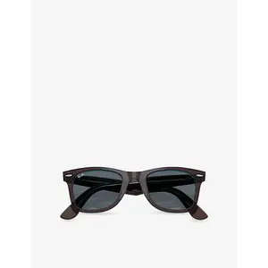 Ray-ban Wayfarer Rectangle-frame Sunglasses - Brown