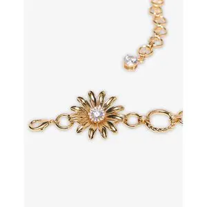 Maje Flower-embellished Chain Belt