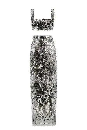 MILLA Sequin Embellished Two-piece Set