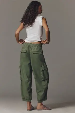 PILCRO Cotton Jogger Pants
