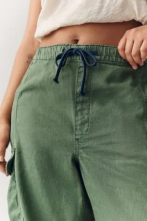 PILCRO Cotton Jogger Pants