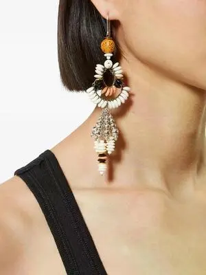 Isabel Marant Étoile Lyna Asymmetrical Pendant Earrings - Silver