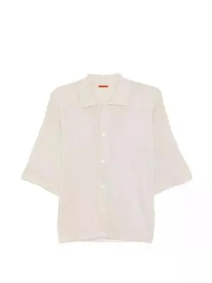 Barena Venezia Buttoned Knit Shirt - Neutrals
