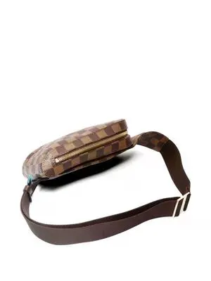 LOUIS VUITTON 2004 Geronimos Damier Ebene Shoulder Bag