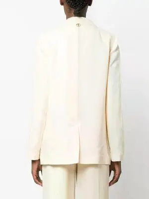 TWINSET Single-breasted Blazer With Tied Waist