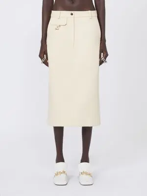 Max Mara Straight-fit Gabardine Skirt