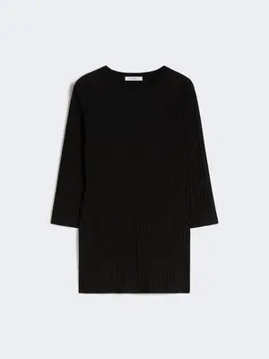 Max Mara Viscose Crêpe Rib-knit Jumper