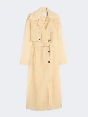 Max Mara Technical Fabric Trench Coat