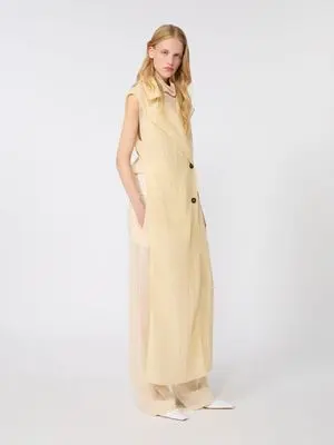 Max Mara Technical Fabric Trench Coat