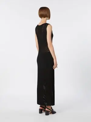 Max Mara Long Stretch Viscose Dress