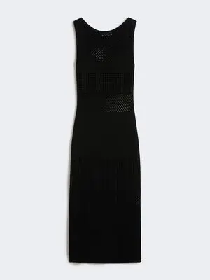 Max Mara Long Stretch Viscose Dress