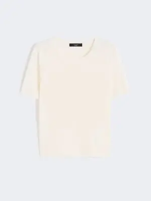 Max Mara Linen Yarn Jumper - Ecru