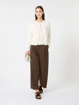 Max Mara Linen Yarn Jumper - Ecru