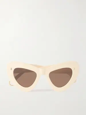 Jw Anderson Silver Tone Eyewear For Women