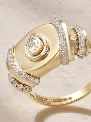 L’ATELIER NAWBAR Sun Down 18-karat Diamond Ring