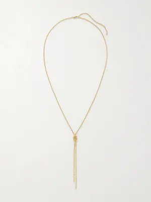 TOTEME Rope Lariat Necklace - Gold