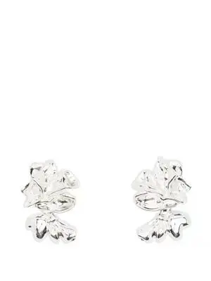 Completedworks Sculptural Earrings - Silver
