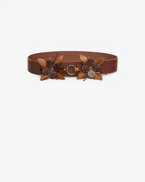 Isabel Marant Étoile Aska Leather Belt - Brown