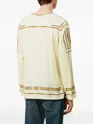 MARANT V-neck Long-sleeve T-shirt