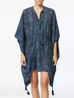 Isabel Marant Étoile Loreliz Tassel Patterned Cover-up - Blue
