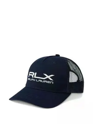 Rlx Ralph Lauren Logo Trucker Cap - Blue