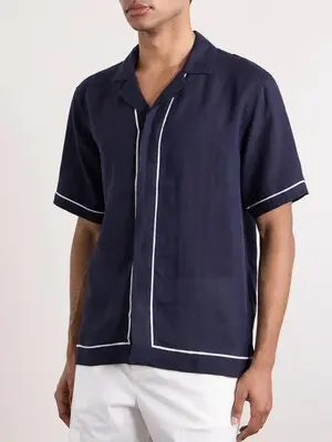 Orlebar Brown Maitan Linen Shirt