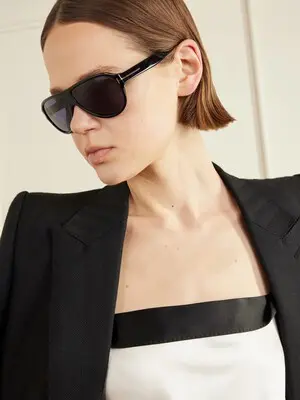 TOM FORD Samuele Aviator Sunglasses