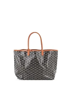 Goyard Saint Louis Pm Tote Coated Canvas - Brown