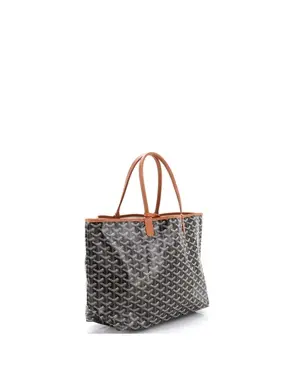 Goyard Saint Louis Pm Tote Coated Canvas - Brown