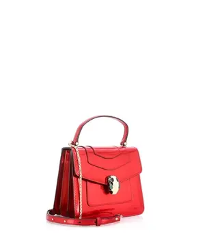 BVLGARI Small Serpenti Top Handle Bag