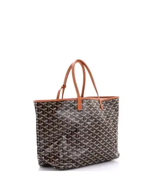 Goyard Saint Louis Pm Tote Coated Canvas - Brown