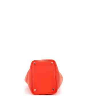 Hermès Pm Picotin Lock Bag Clemence - Orange
