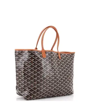 Goyard Pm Saint Louis Tote Coated Canvas - Brown