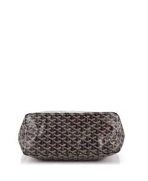 Goyard Pm Saint Louis Tote Coated Canvas - Brown
