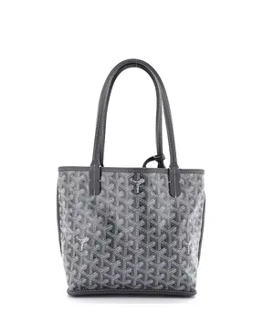 Goyard Anjou Reversible Tote Coated Canvas - Gray
