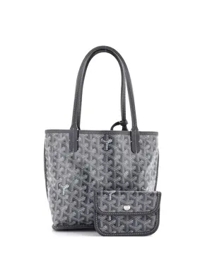 Goyard Anjou Reversible Tote Coated Canvas - Gray