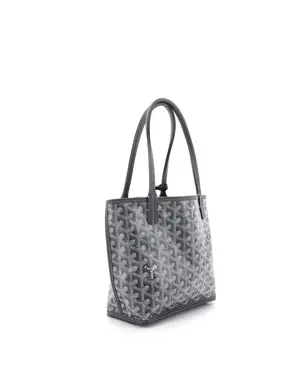 Goyard Anjou Reversible Tote Coated Canvas - Gray