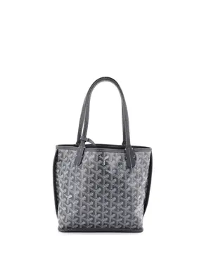 Goyard Anjou Reversible Tote Coated Canvas - Gray