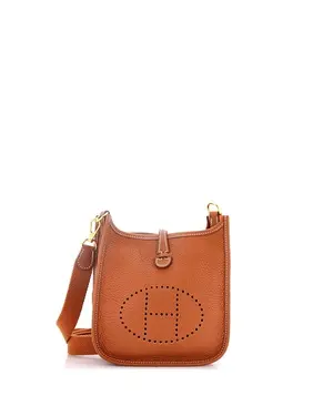 Hermès Tpm Evelyne Gen Iii Clemence - Brown