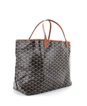 Goyard Gm Saint Louis Tote Coated Canvas - Brown