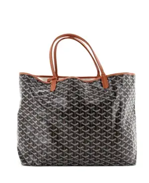 Goyard Gm Saint Louis Tote Coated Canvas - Brown