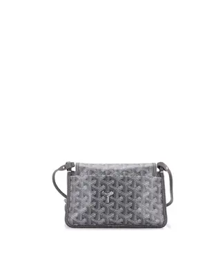 Goyard Plumet Clutch Wallet Printed Coated Canvas - Gray