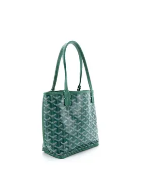 Goyard Anjou Reversible Tote Coated Canvas - Green