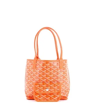 Goyard Anjou Reversible Tote Coated Canvas - Orange