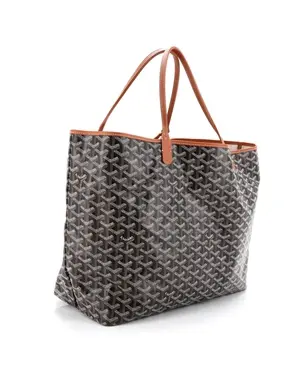Goyard Gm Saint Louis Tote Coated Canvas - Brown