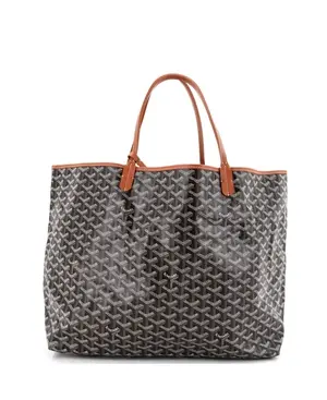 Goyard Gm Saint Louis Tote Coated Canvas - Brown