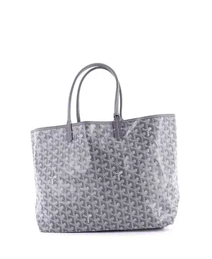 Goyard Pm Saint Louis Tote Coated Canvas - Gray
