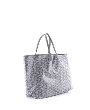 Goyard Pm Saint Louis Tote Coated Canvas - Gray