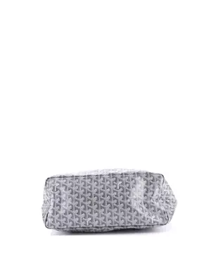 Goyard Pm Saint Louis Tote Coated Canvas - Gray